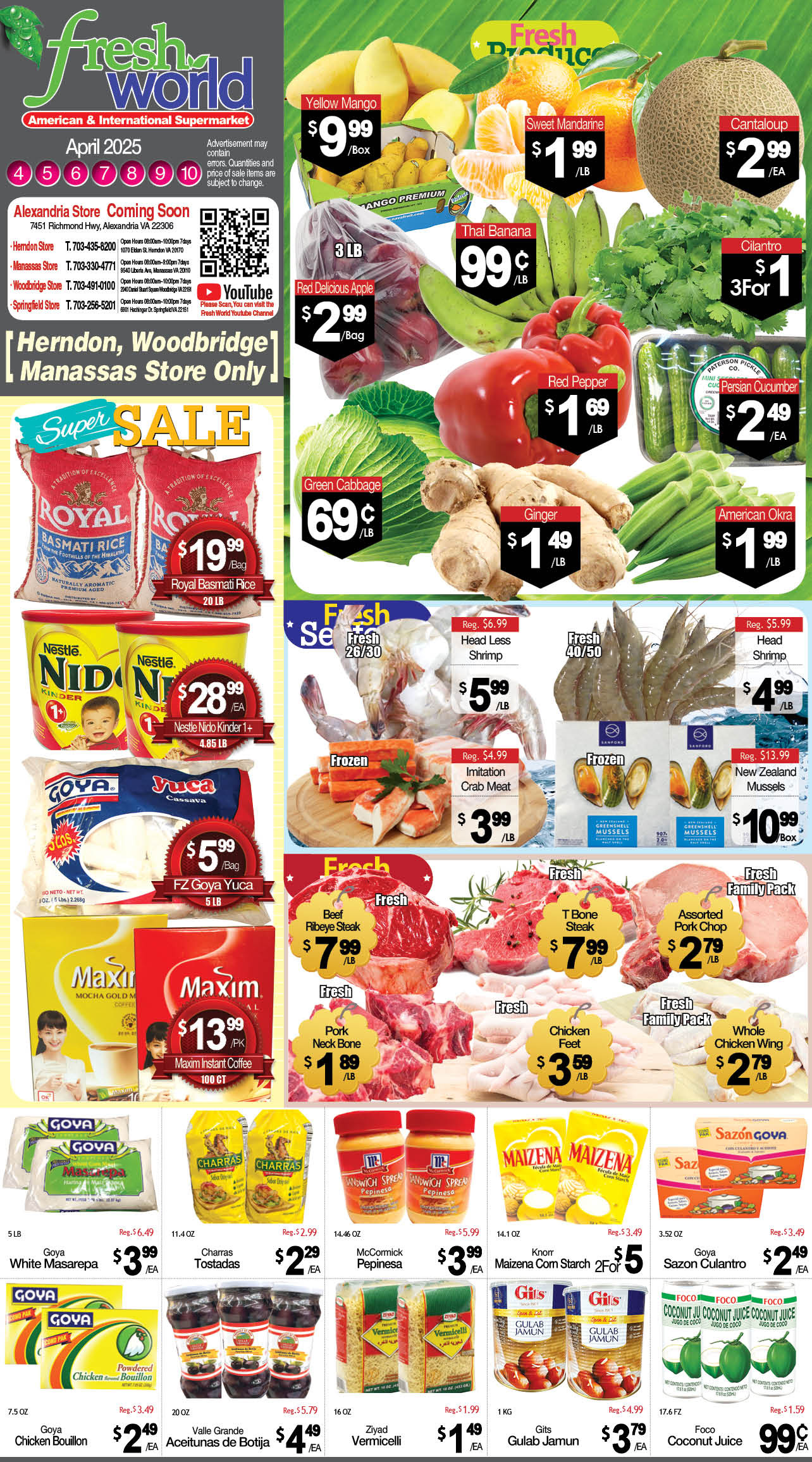 Fresh World - Weekly Sale