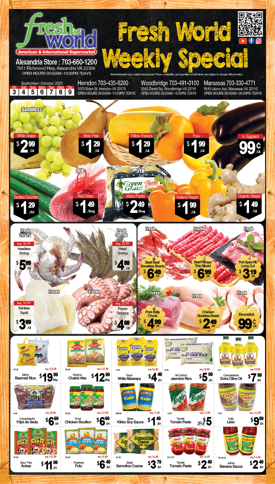 Fresh World - Weekly Sale