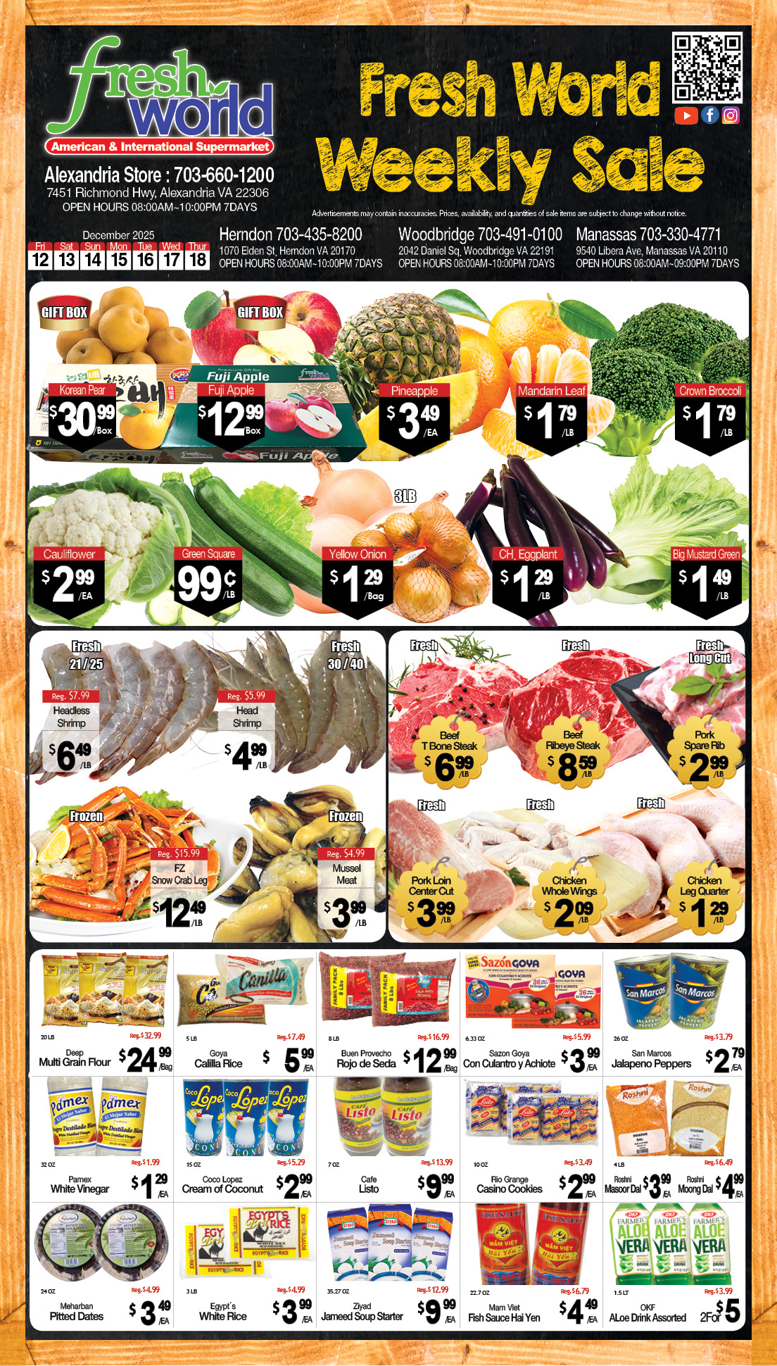 Fresh World - Weekly Sale